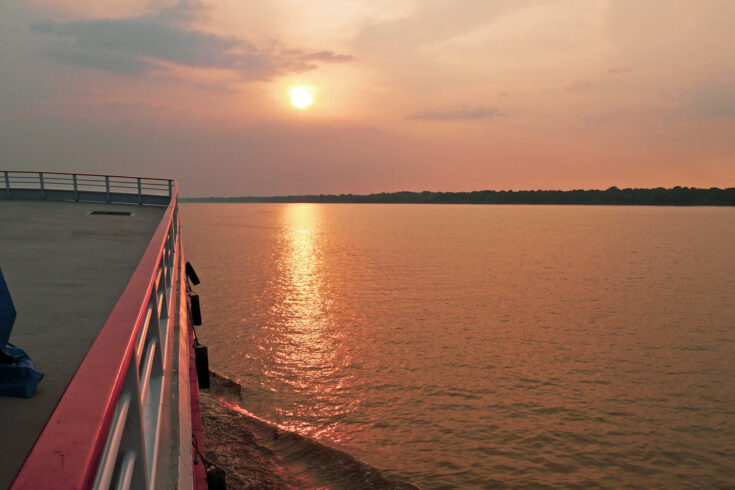 Amazon boat trip by slow boat - STINGY NOMADS