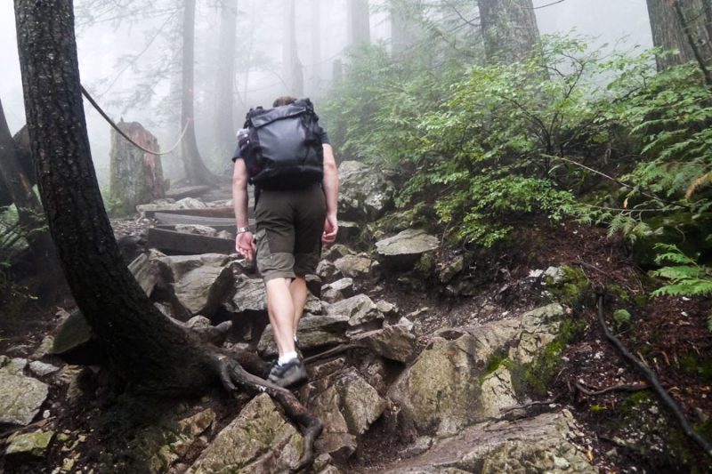 Grouse Grind Trail - Hiking to the Peak of Vancouver 2023 - STINGY NOMADS