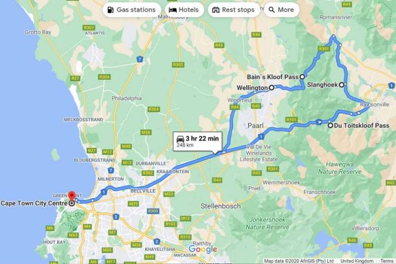 7 Fantastic scenic drives in Cape Town - STINGY NOMADS