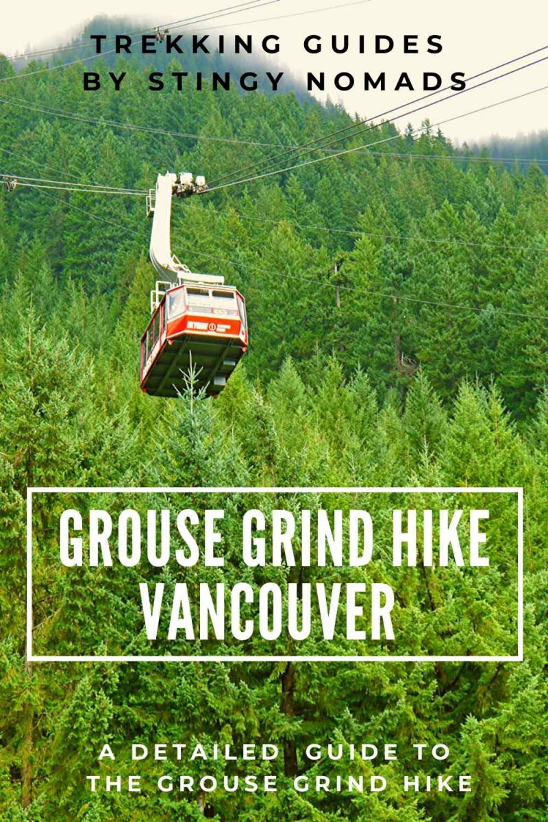 Grouse Grind Trail - Hiking to the Peak of Vancouver 2023 - STINGY NOMADS