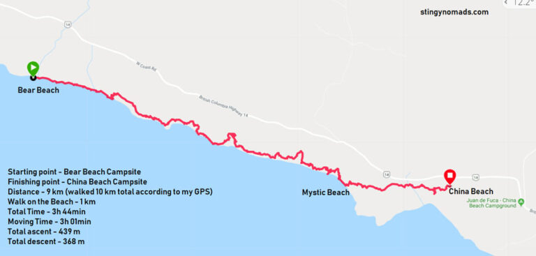 Hiking the Juan de Fuca Trail, Vancouver Island, Canada - STINGY NOMADS