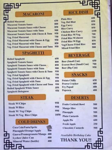 Food on the Everest Base Camp Trek - STINGY NOMADS