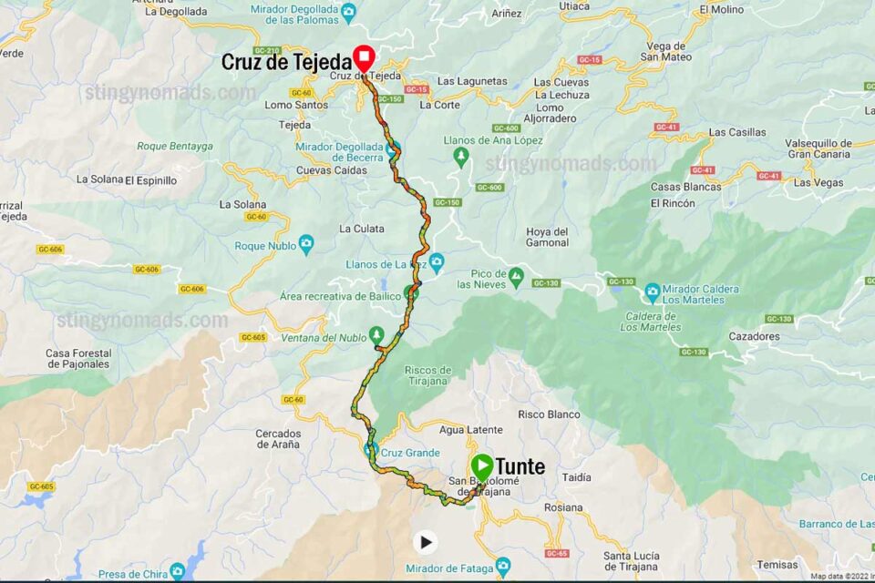 Camino de Gran Canaria - a guide and walking stages