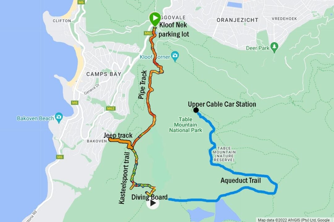 Kasteelspoort hiking trail on Table Mountain - a 2023 guide - STINGY NOMADS