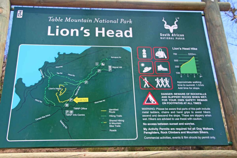 Lion's Head hike, Cape Town - a 2024 guide - STINGY NOMADS