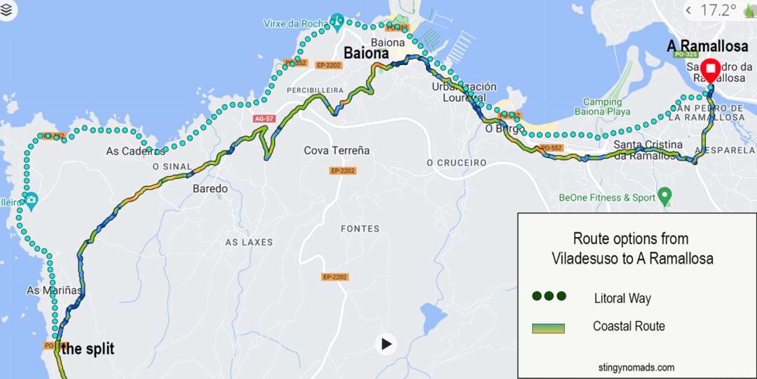 The Litoral Way vs Coastal Route of the Portuguese Camino - STINGY NOMADS