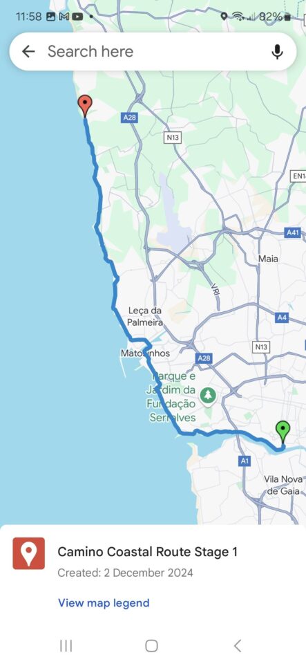 GPX Maps for Phone Navigation on Camino de Santiago. - STINGY NOMADS