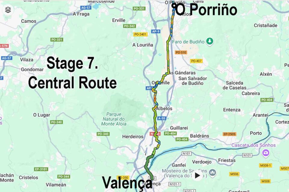 Portuguese Camino - 4 routes in 1 walk (Litoral, Coastal, Central ...
